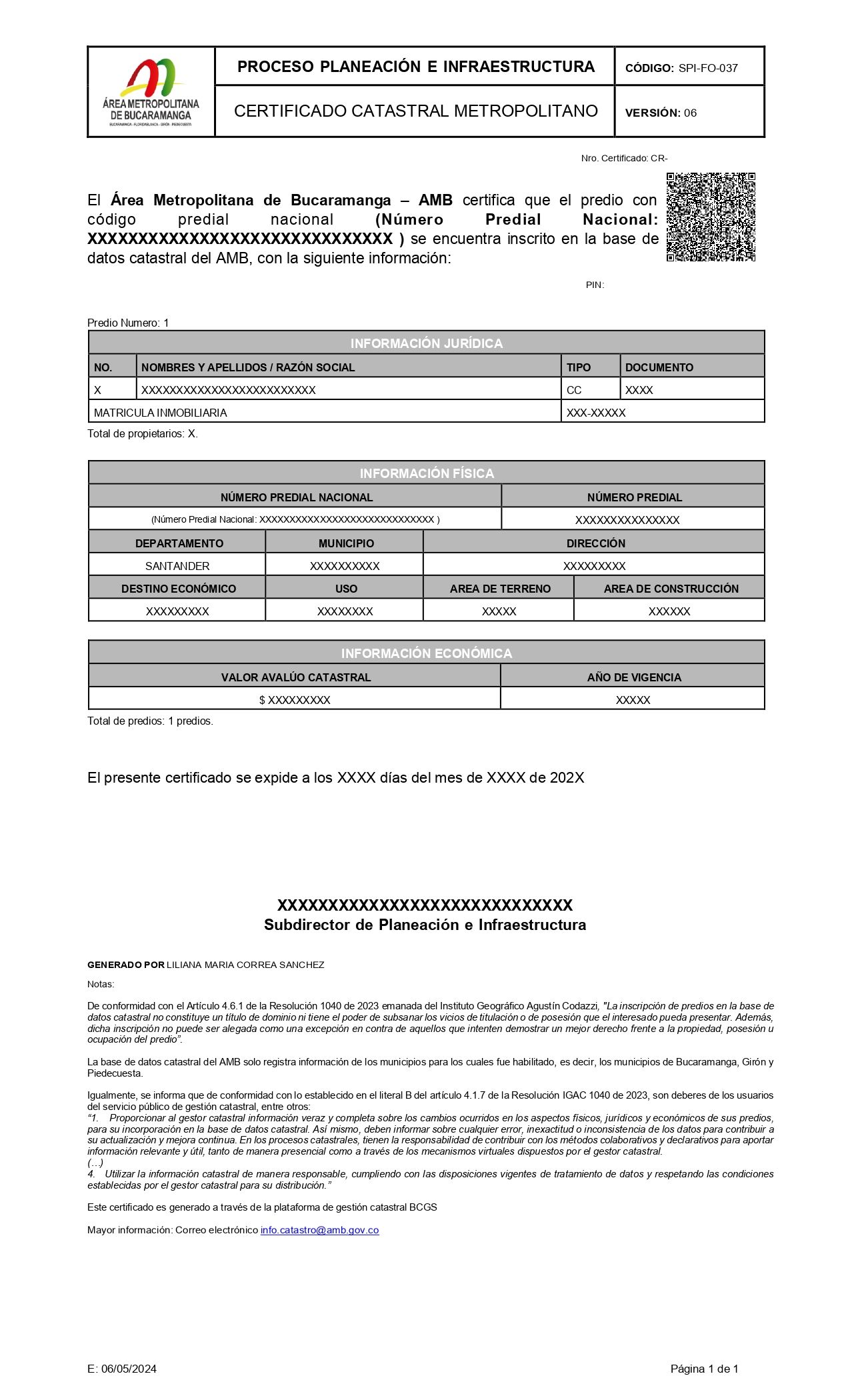 CERTIFICADOCATASTROTERCERO - AMB